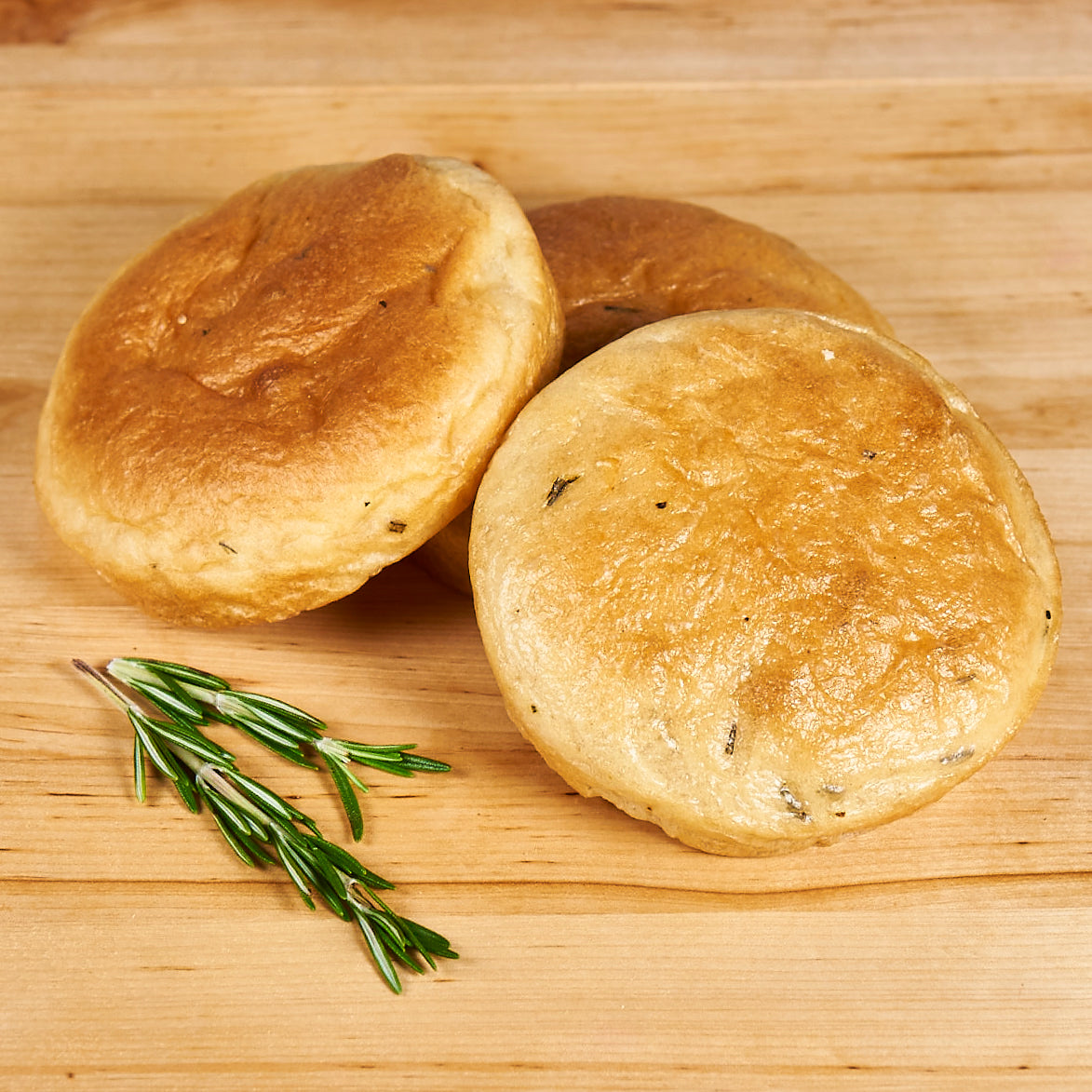 Rosemary Focaccia Individual Round – The Bread Gal Bakery
